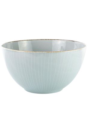 Landscape Salatsch&uuml;ssel Bergen, Grau, Keramik, Streifen, Lfgb, Handmade Quality, Essen & Trinken, Geschirr, Schalen & Sch&uuml;sseln, Salatsch&uuml;sseln