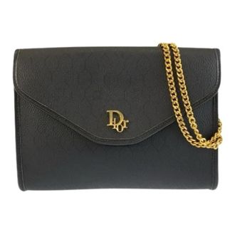 Dior Pre-owned Canvas Shoulder Bag - - Pre-owned - Damen - Schwarzk - ONE SIZE