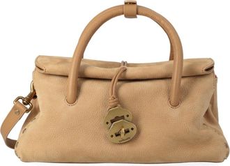 Zanellato Dotta Jones Small - Femme - Sacs - Beige - Taille: ONE Size