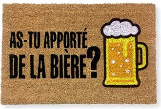 Koko Doormats Paillasson extérieur Entree| Tapis Entree Exterieur, Coco Base antidérapant en PVC| paillasson Exterieur Entree Original antiderapant et Absorbant| As