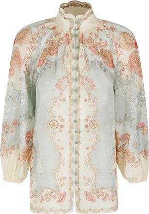 Zimmermann Femme, Blouses et Chemises, Multicolore, Taille: 40 FR Daylight Blouse
