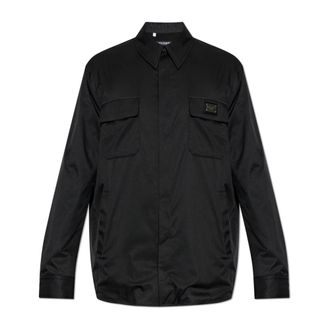 Dolce & Gabbana Pocket Shirt - - Shirts - Herren - Schwarzk - XL