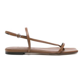 Aeyde Femme, Chaussures, Brun, Taille: 38 EU Ella Sandale en Cuir Nappa