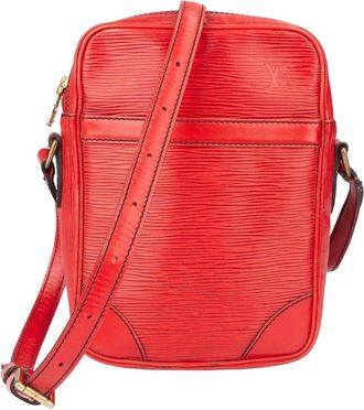 Louis Vuitton Crossbody Bags - Louis Vuitton Rouge Epi Leather Danube Crossbody B - Gr. unisize - in Rot - f&uuml;r Damen
