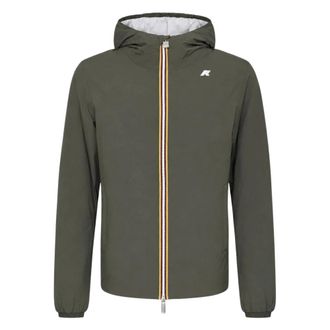 K-Way Veste r&eacute;versible &agrave; capuche - Homme - Vestes - Vert - Taille: M