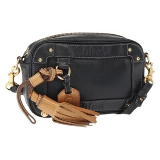 Chlo&eacute; Pre-owned Leder Schultertasche - - Pre-owned - Damen - Schwarzk - ONE SIZE