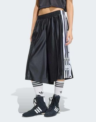 adidas Originals Adibreak - Short long - Noir/blanc