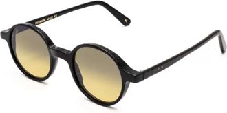 L.G.R L.g.r, unisex, Accessoires, Noir, Taille: 48 MM Lunettes de soleil Retro Reunion