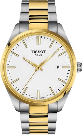 Tissot PR 100 Quarzwerk, 40mm, Schnellwechselarmband Herrenuhr T150.410.22.011.00