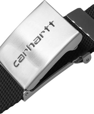 Carhartt Work in Progress geflochtener Gürtel mit gravierter Schleife - Schwarz