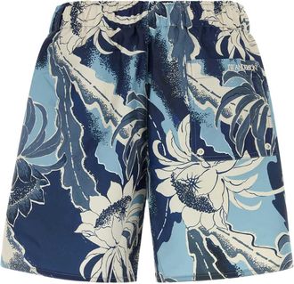J.W.Anderson Hawaiian Print Swim Shorts - Blue