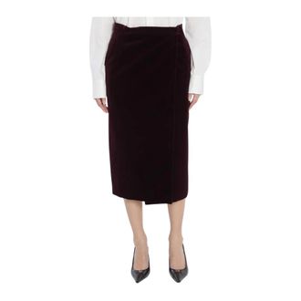 Saint Laurent Damen, R&ouml;cke, Lila, LGr&ouml;&szlig;e