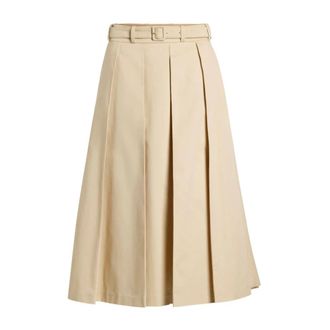Patou Femme, Jupes, Beige, Taille: 38 FR Jupes blanches pour femmes Aw24