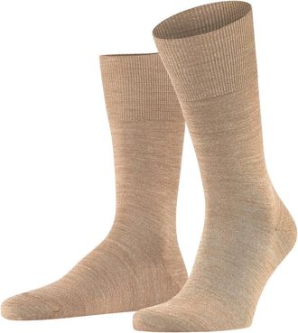 Falke Glatte Socken Airport mit klimaregulierender Merinowolle in