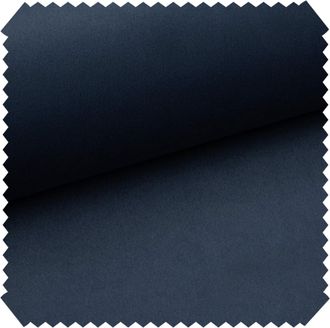 Novely EXQUISIT OTHELLO Samtweicher Velours-Polsterstoff, schmutzabweisender Möbelstoff, Schwer Entzündbare Meterware 1lfm | Farbe: 22 Navy Dunkelblau