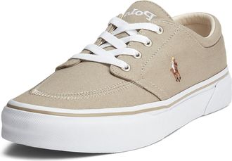 Ralph Lauren Polo Ralph Lauren Keaton Herren Sneaker ohne Schnürsenkel, Hampton Khaki/Mehrfarbig, 41.5 EU