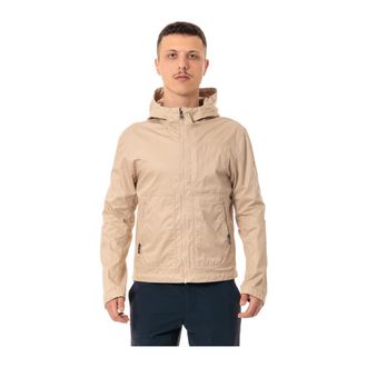 Colmar Giubbotto con cappuccio in gambardina di cotone - - Sport - Herren - Beige - S