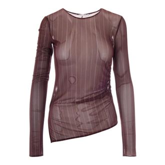 Patrizia Pepe Langarmshirt - - Tops - Damen - Braun - S