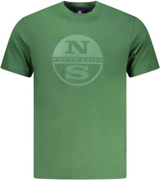 North Sails Homme, Tops, Vert, Taille: M T-Chemises