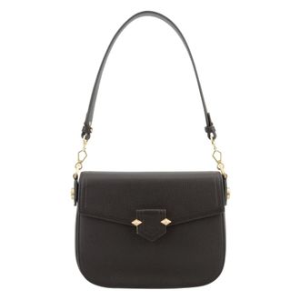 Pourchet Femme, Sacs, Brun, Taille: ONE Size Grand trotteur marron - en cuir