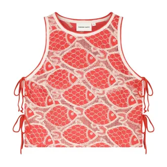 Fab By Fabienne Chapot Muca Top - - Tops - Damen - Orange - S