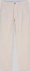 Tom Tailor Regular Fit Chino aus Leinen-Baumwolle-Mix