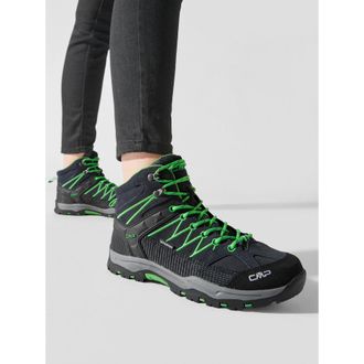 F.lli Campagnolo Trekkingschuhe CMP Kids Rigek Mid Trekking Shoe Wp 3Q12944J Dunkelblau