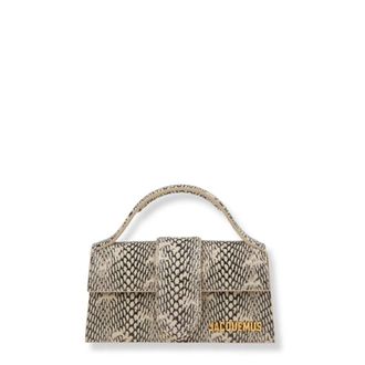 Jacquemus Hobo Bags - Le Bambino Python-Effect Bag - Gr. unisize - in Beige - für Damen