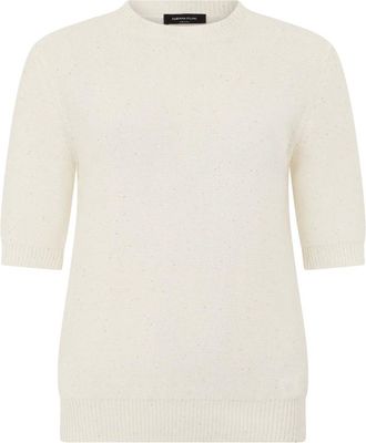Fabiana Filippi Femme, Pulls, Beige, Taille: 36 FR Pull ras du cou