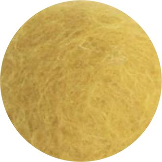 &Eacute;n Gry & Sif Filzblumen - handgemacht - Kugelblumen (gelb, gro&szlig; (3-4cm))