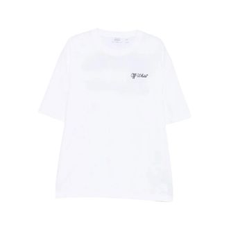 Off-white T-shirt imprim&eacute; logo - Homme - Tops - Blanc - Taille: L