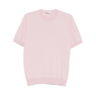 Paolo Pecora Homme, Pulls, Rose, Taille: XL Crewneck Knit