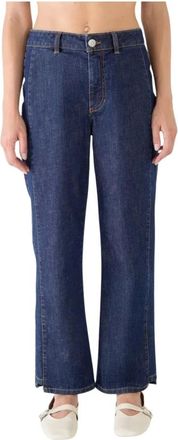 Shaft Femme, Jeans, Bleu, Taille: W29 Grad Cropped Jeans
