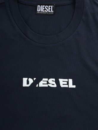 Diesel Rundhalsshirt Regular Fit Logo Shirt - T-JUST 250231