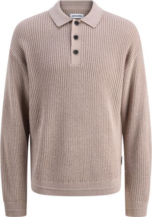 Jack & Jones Male Gestricktes Polo Einfarbig Gestricktes Polo