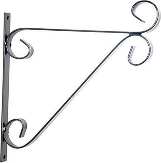 Esschert Design Haken für Hängekorb, groß, Schwarz