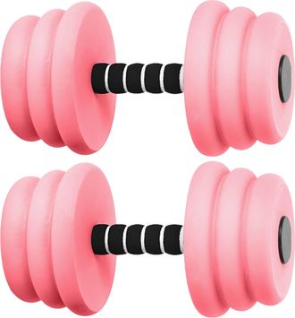 Generico Pool Gewichte Für Wasser Aerobic - Hanteln Pool Fitnessgeräte - 2 Stück Aqua Fitnessgeräte Für Senioren Erwachsene Kinder Fitnessübungen