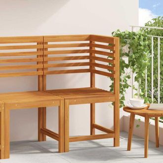 vidaXL Chaise de jardin Marron 50 x 50 x 91cm Bois dacacia massif Vidaxl