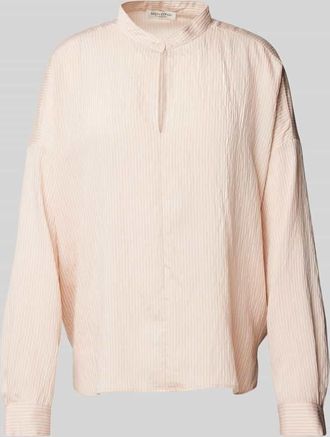 Marc O'Polo Loose Fit Blusenshirt aus Viskose-Mix mit Streifenmuster