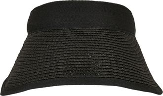 Urban Classics Unisex Logo Bast Visor Black, one Size