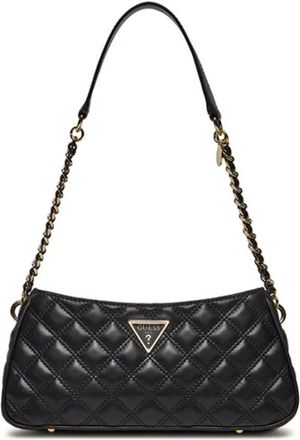 Guess Giully Top Zip Shoulder Bag Black