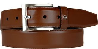 Aigner Herren G&uuml;rtel braun Glattleder