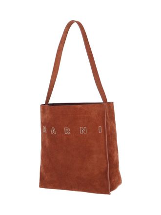 Marni Womens Bags Brown Calf Leather