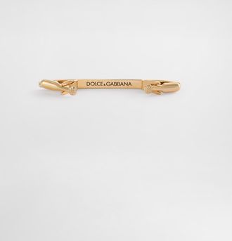 Dolce & Gabbana Logo Neck Clasp - Mann Bijoux Gold Metall Onesize