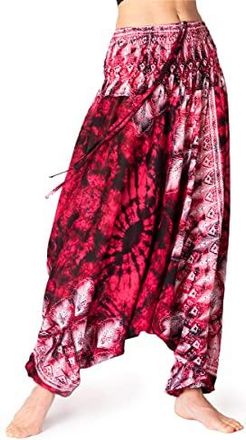 Panasiam Aladin Batik Pants, XL Red