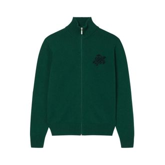 Vilebrequin Petrus Rei&szlig;verschluss-Pullover - - Knitwear - Herren - Gr&uuml;n - S