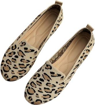 Generic Chaussures &agrave; enfiler pour femme - Coupe large - Style d&eacute;contract&eacute; - &Eacute;l&eacute;gantes - Polyvalentes - Confortables - Classiques - L&eacute;g&egrave;res - Respirantes et co