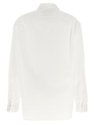 Gucci Womens White Cotton Blouse