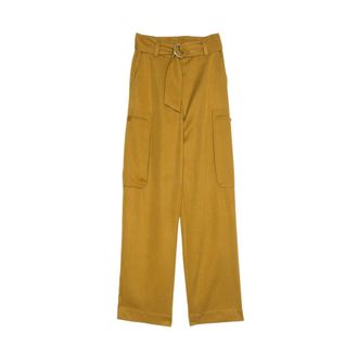 Twinset Damen, Hosen, Braun, SGr&ouml;&szlig;e