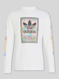 adidas Originals Regular Fit Langarmshirt aus reiner Baumwolle